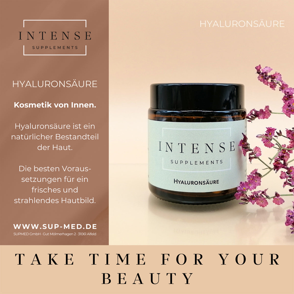 INTENSE Supplements Hyaluronsäure-Kapseln – SUPMED
